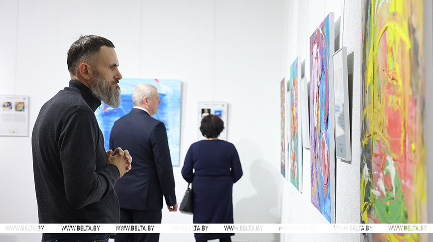 Inclusive art exhibition opens in Minsk